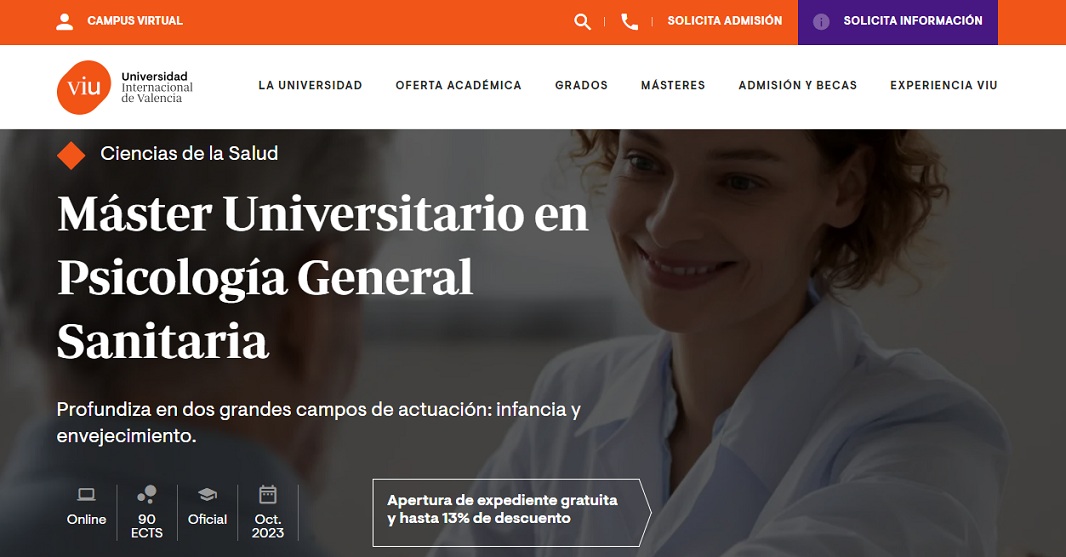 5 Máster Psicología General Sanitaria Online recomendados 2023